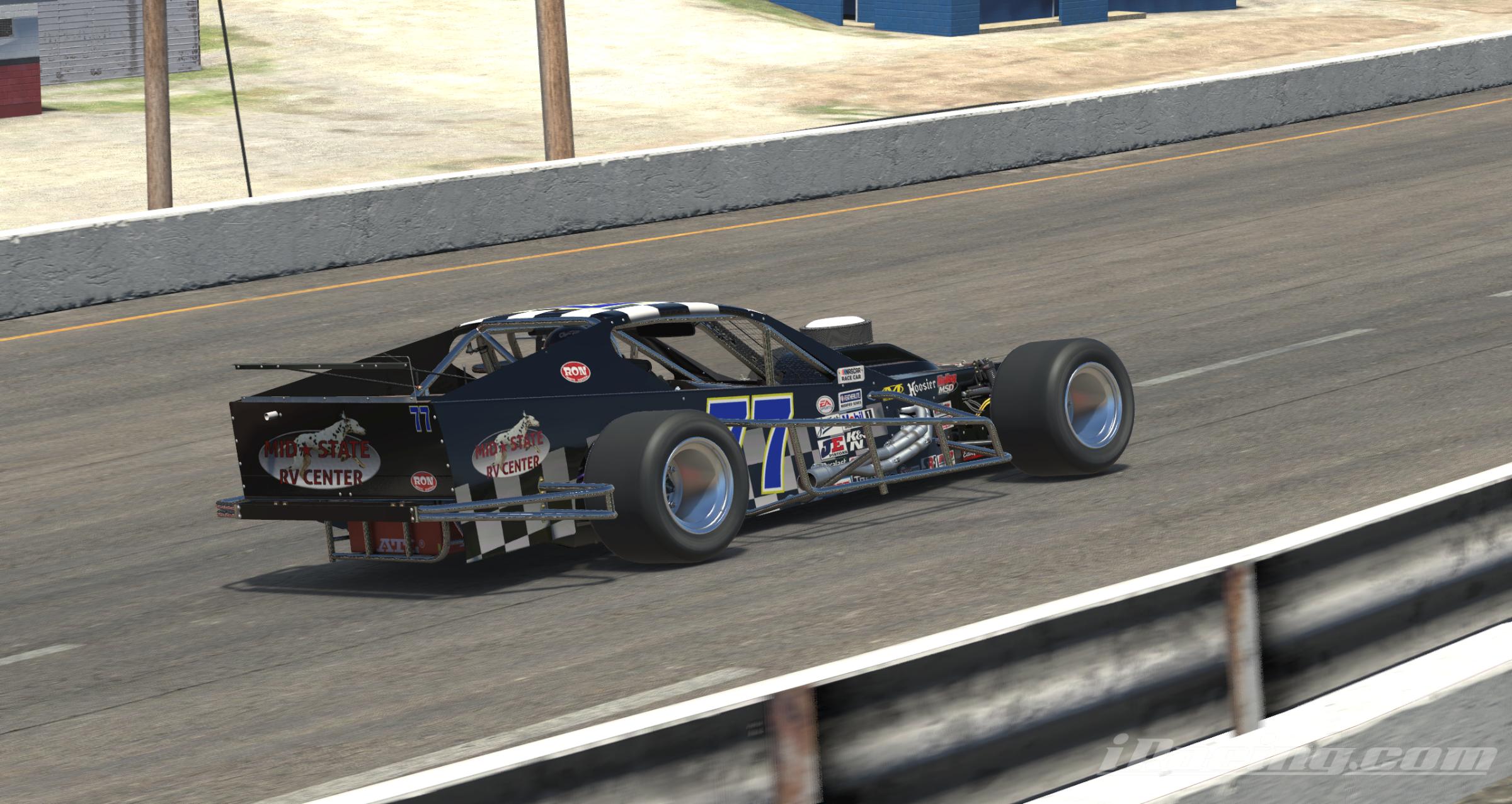 Nascar 05 168 Mid State RV Center Modified Sim Stamp by Kyle Carpenter ...