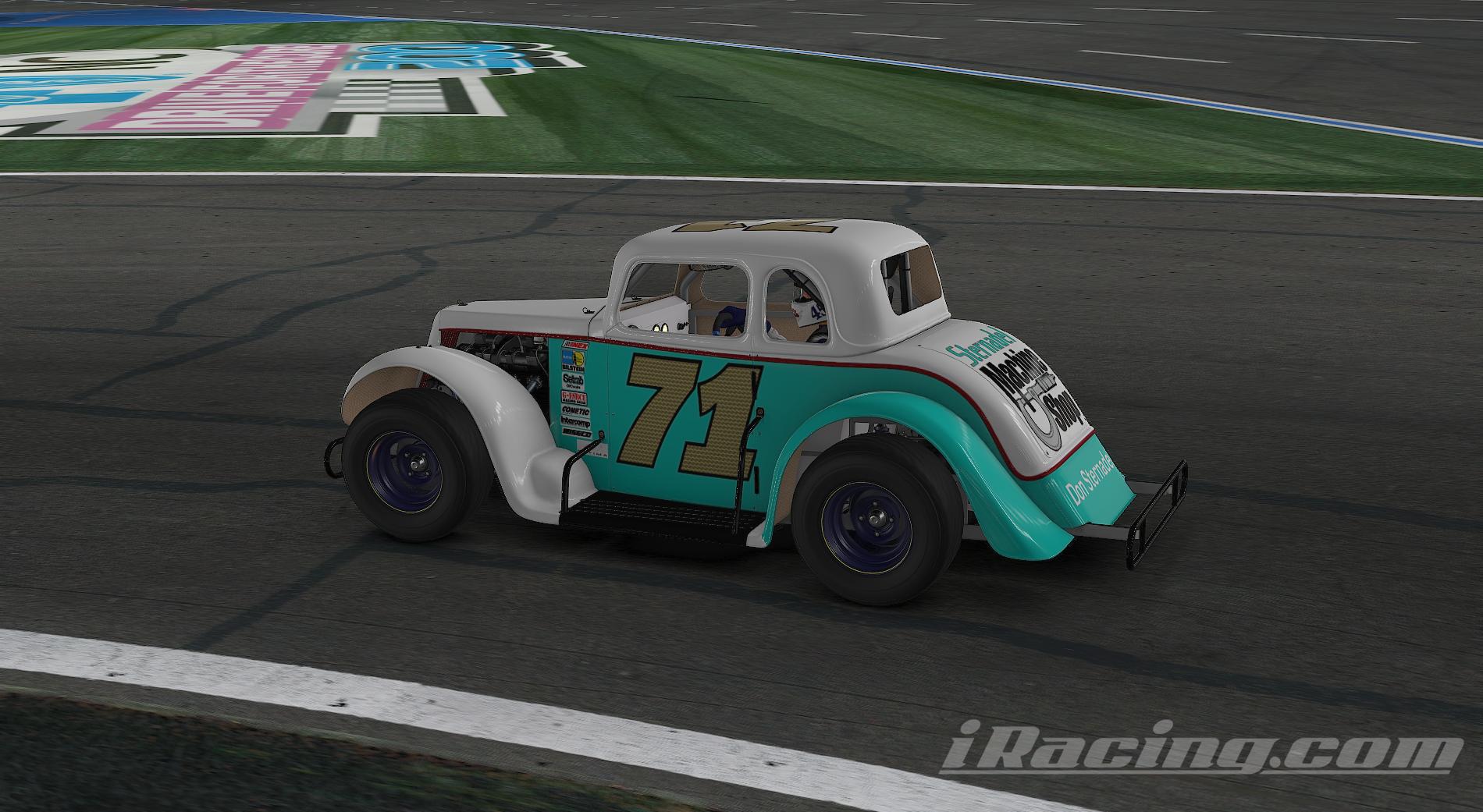 Don Sternadel #71 Legends Car by Bryan E. - Trading Paints
