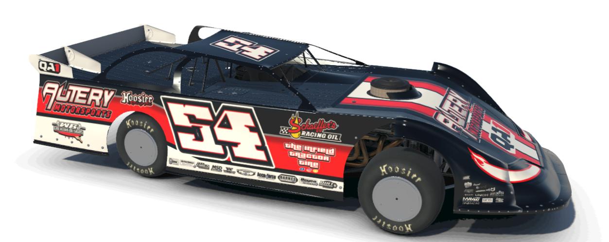 Tylar Autery BLK RED WHT DLM by Wade B. - Trading Paints
