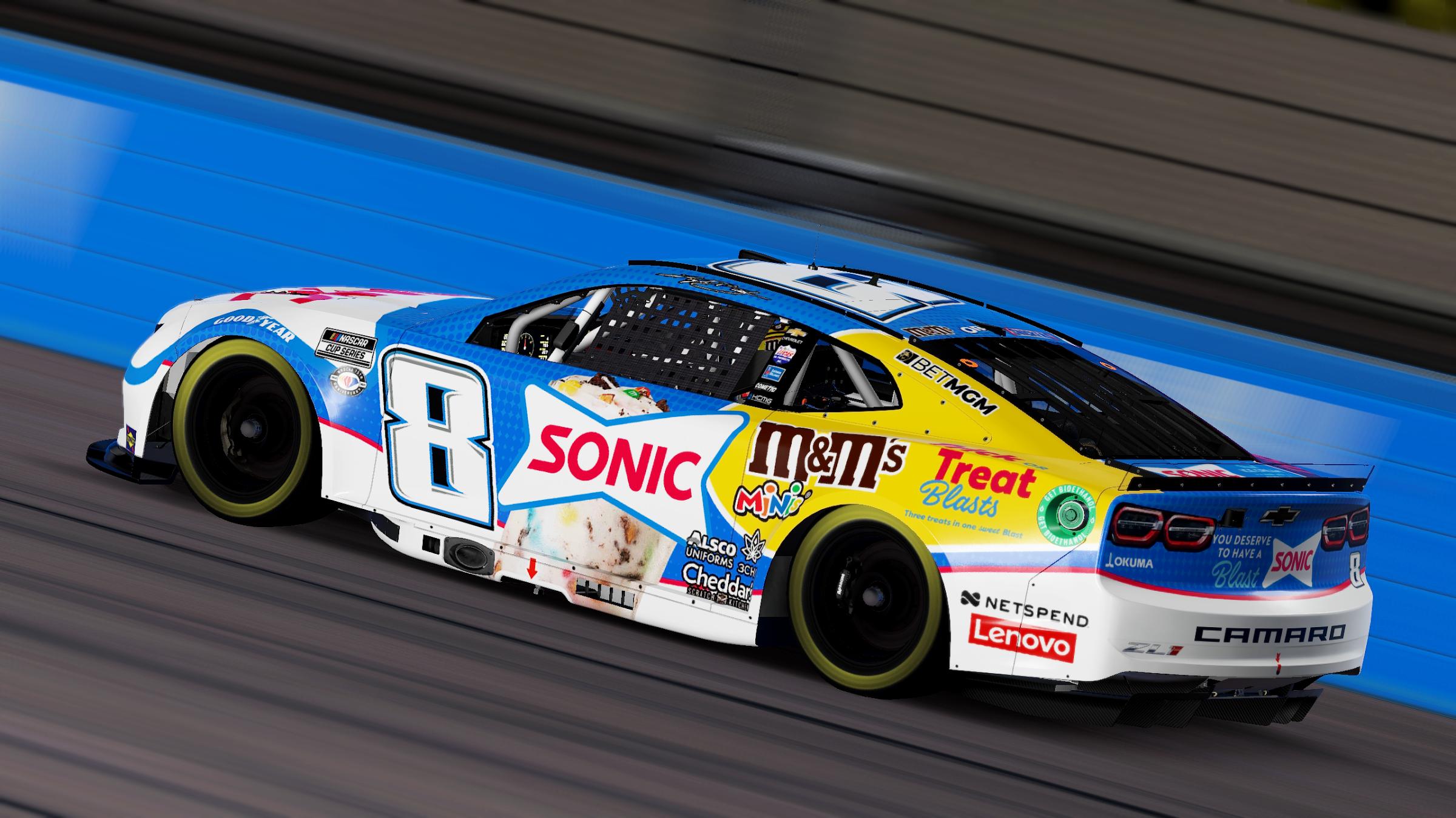 Kyle Busch 2023 Sonic Trick Or Treat Blast Concept Chevrolet Camaro (No ...