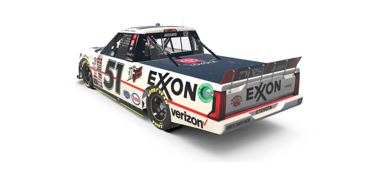 Parker - Tundra Exxon White 51 by Brian Bussard - Trading Paints
