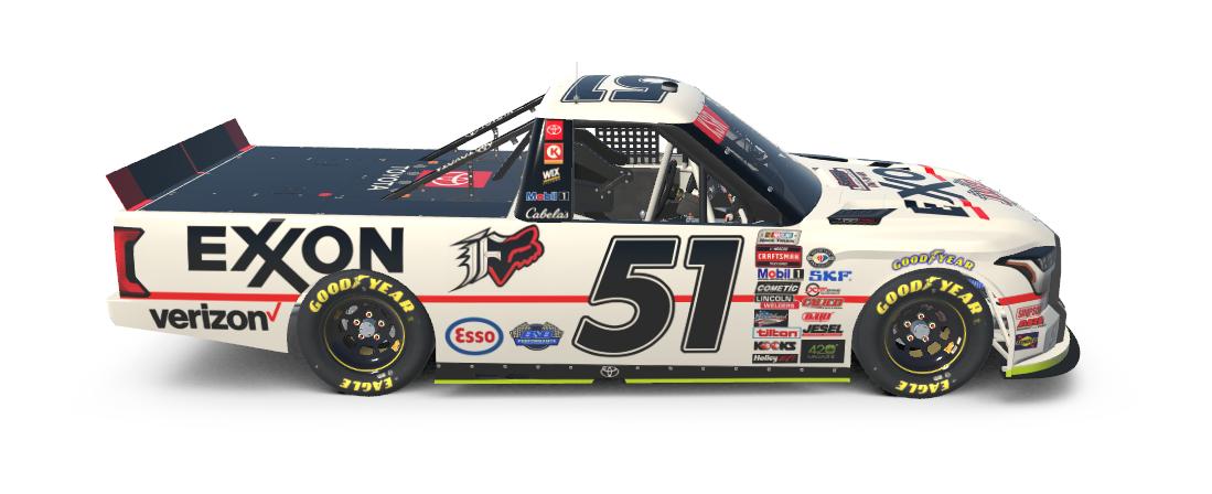 Parker - Tundra Exxon White 51 by Brian Bussard - Trading Paints
