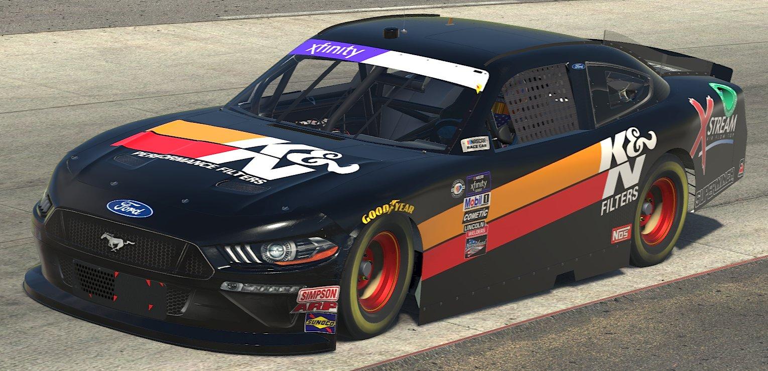 K&N Filters (Black) by Butch Davis - Trading Paints