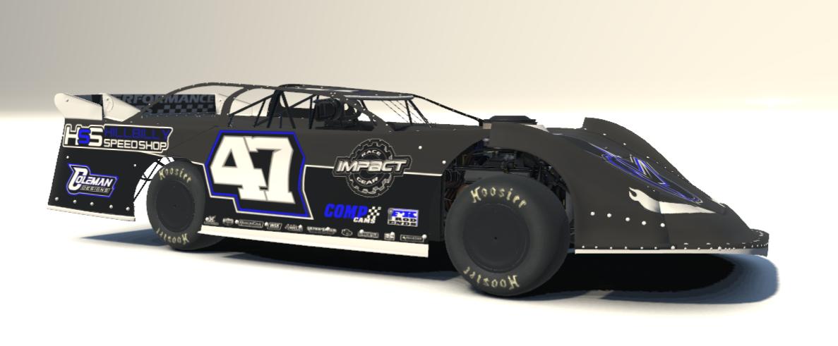 Josh Dyer 2023 Late Model by Cole Stringer - Trading Paints