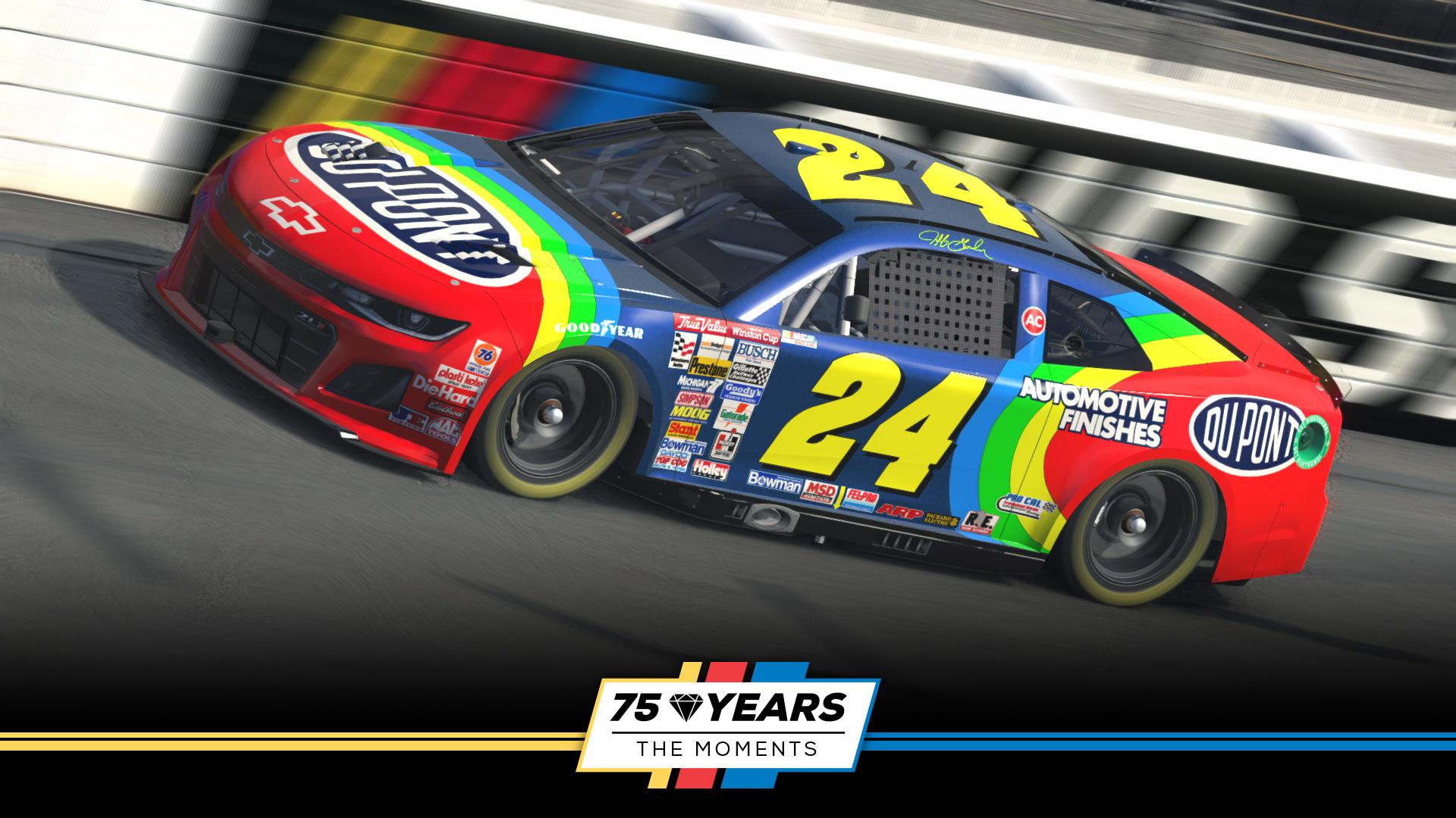 Jeff Gordon - 1992 Hooters 500 - 75 Years: The Moments by Paul Newton ...