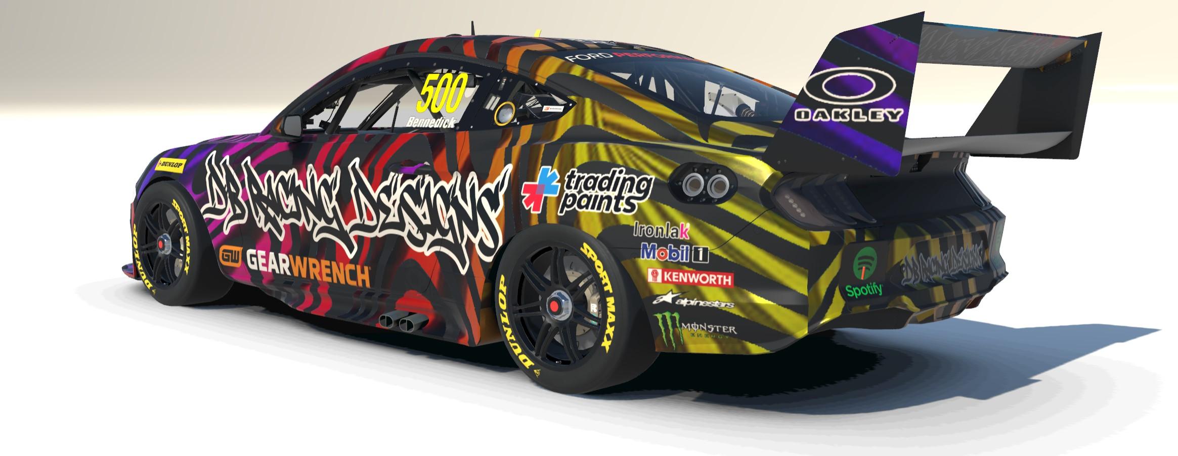 Supercars Ford Mustang GT DB Racing Optical Illusion Livery by Drew ...