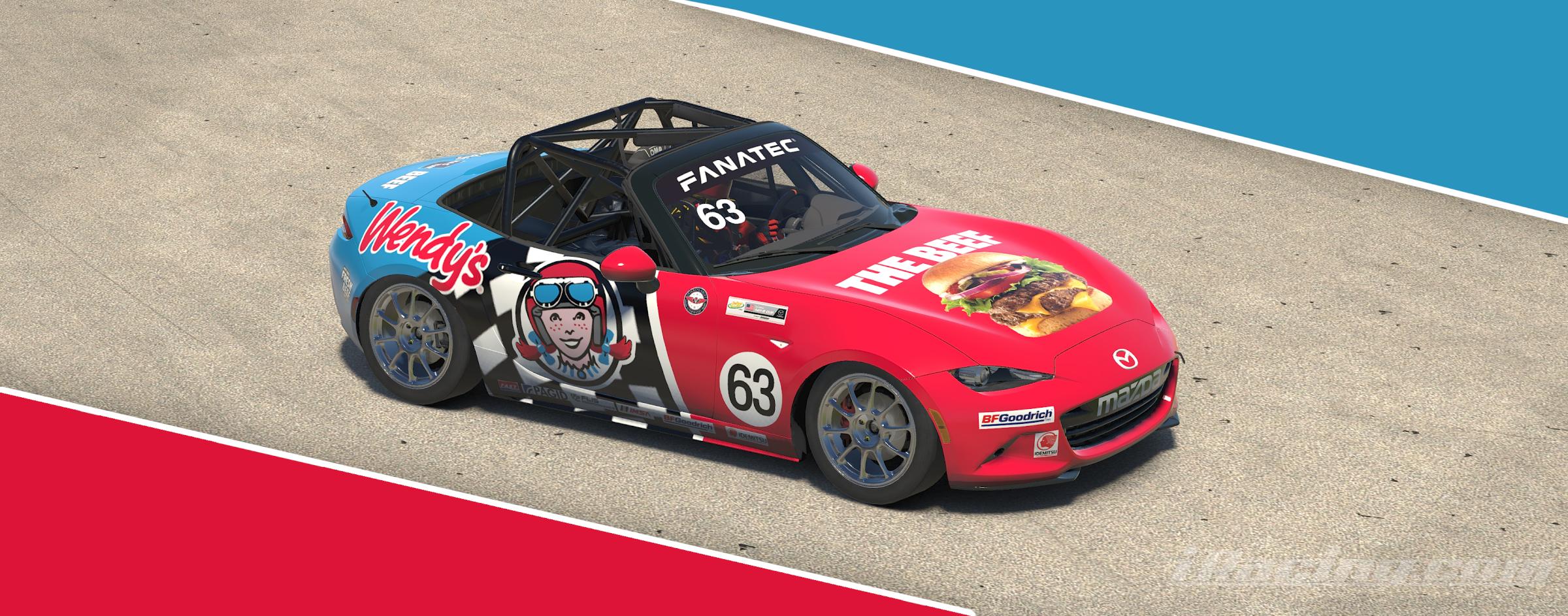 Wendys - MX-5 by John Rubino - Trading Paints