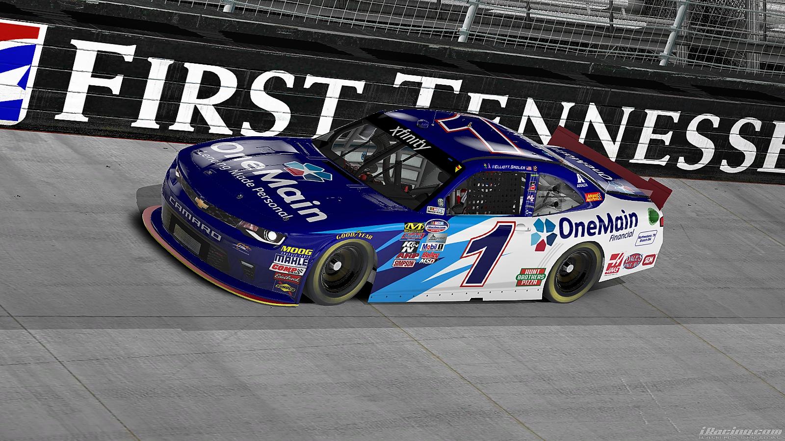 2016 Elliott Sadler One Main Food City 300 by Ben Horton - Trading Paints