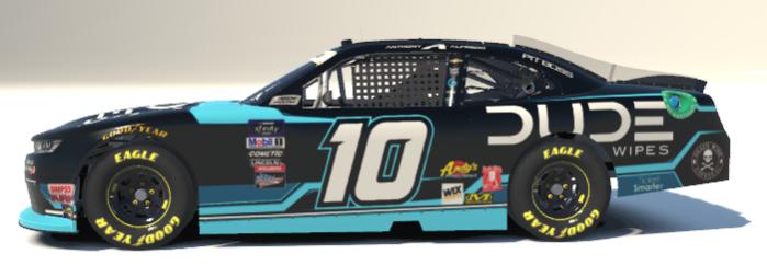 Anthony Alfredo 2024 Kaulig Racing #10 DUDE Wipes concept by Owen Lacks ...