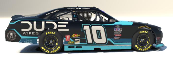Anthony Alfredo 2024 Kaulig Racing #10 DUDE Wipes concept by Owen Lacks ...