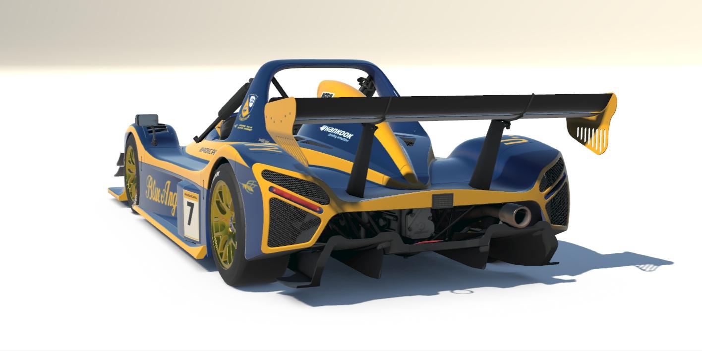 Radical SR10 Blue Angels by Don Craig - Trading Paints