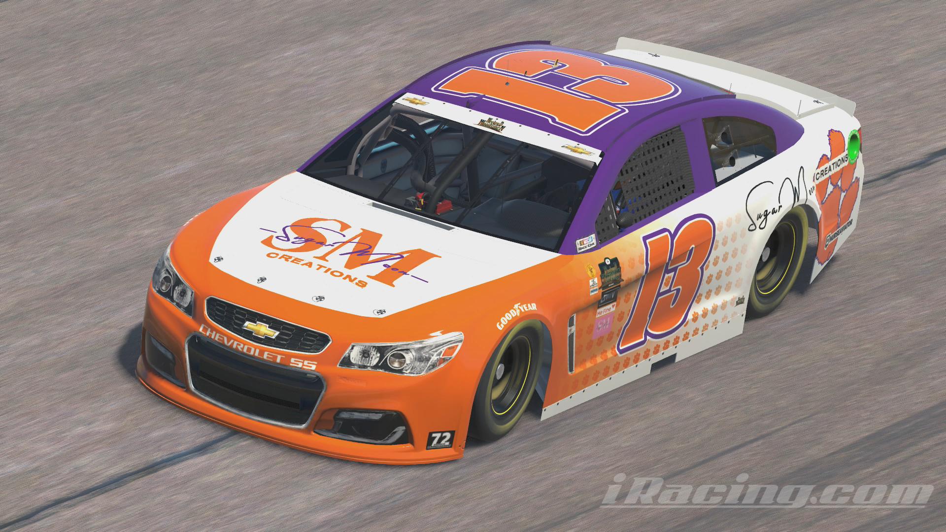 2023B Dylan Thomas Clemson Chevy SS by Vic Bloom - Trading Paints