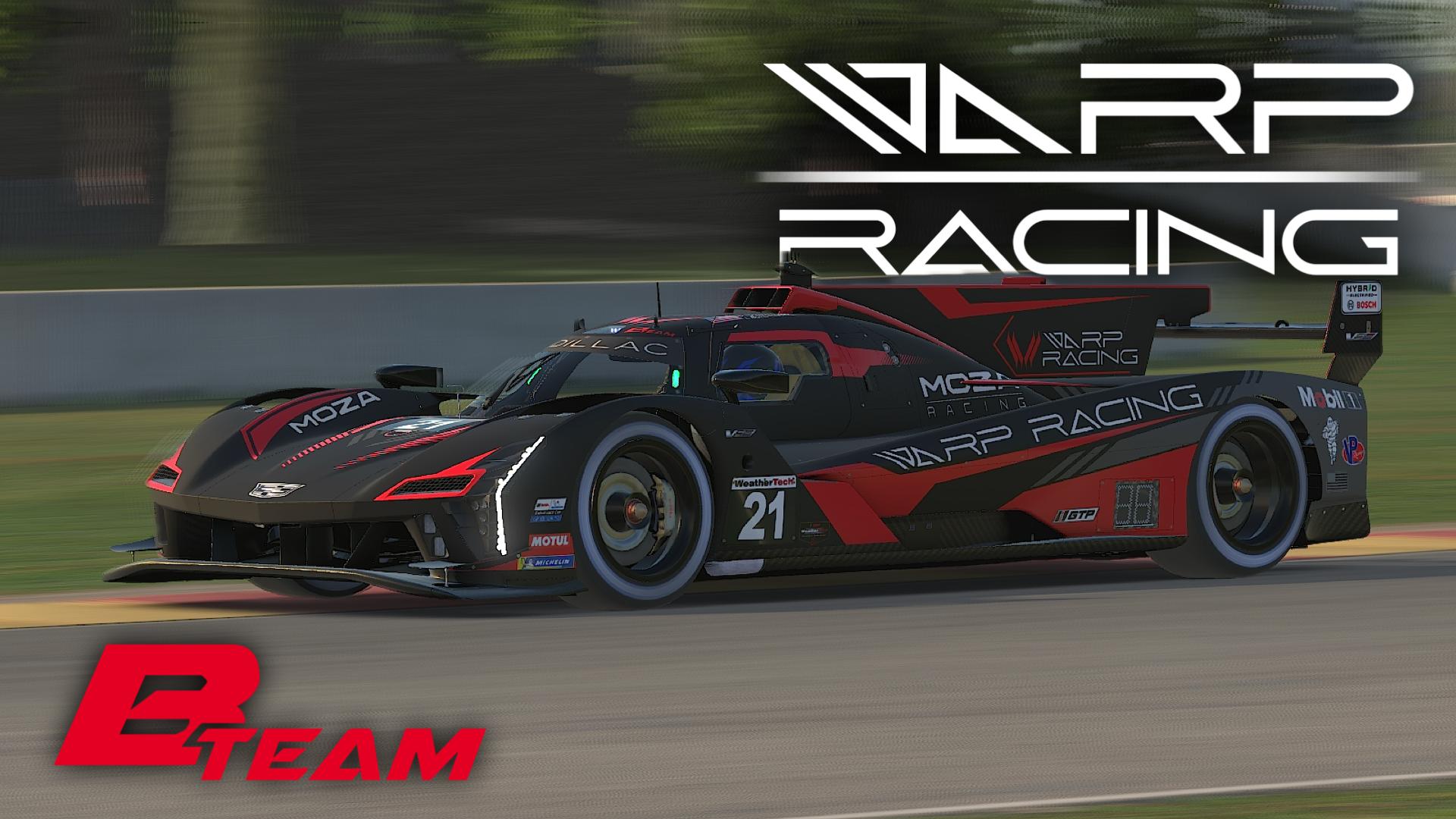 Warp Racing Caddy LMDH [B-Team] by Max Montaño - Trading Paints