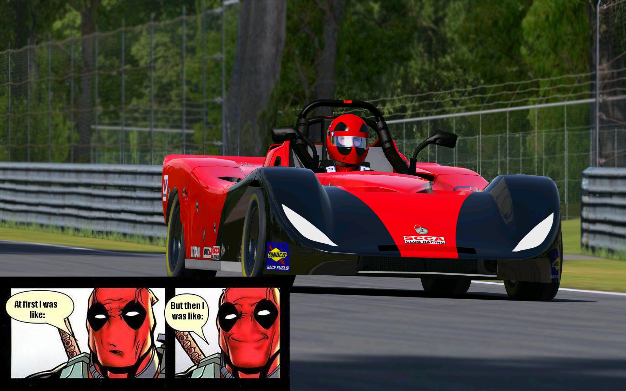 Deadpool Spec Racer by Dylan M. Schmidt - Trading Paints