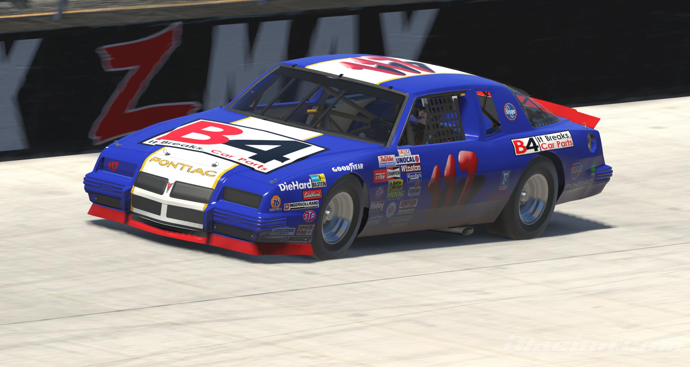 Nascar 05 B4 It Breaks Car Parts 87 Pontiac Pro # by Kyle Carpenter ...