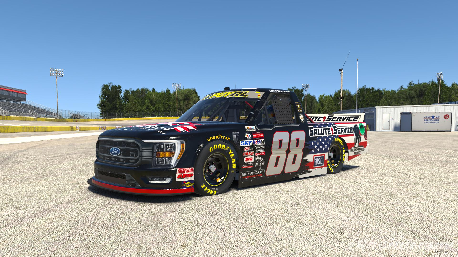 DG_Salute2Service_2023_001v1 (CUST # 88) by D. Allen Groat - Trading Paints