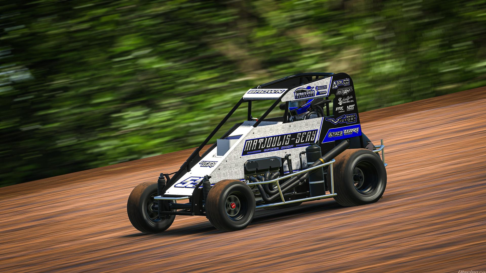 Keagan Brown #555 Warrior Racing, CFM DM by Keagan B. - Trading Paints