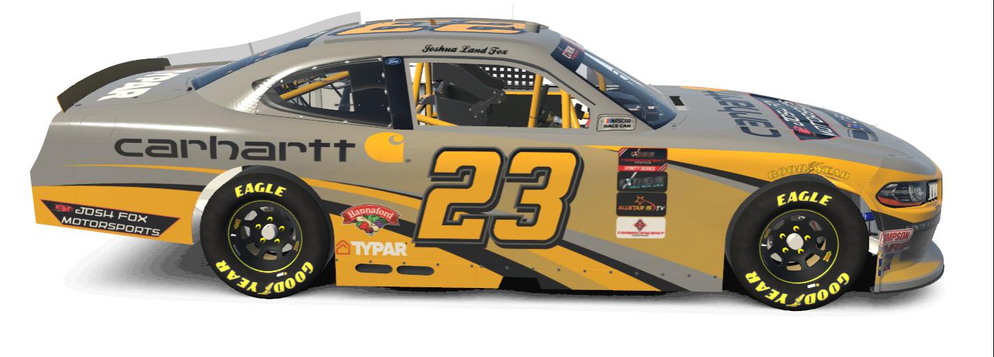 Josh Fox #23 Carhartt Ford by Joshua Land Fox - Trading Paints
