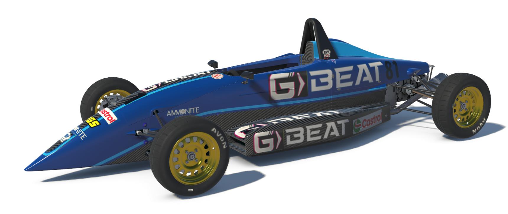 GBeat BLUE ff1600 by Gene N. - Trading Paints