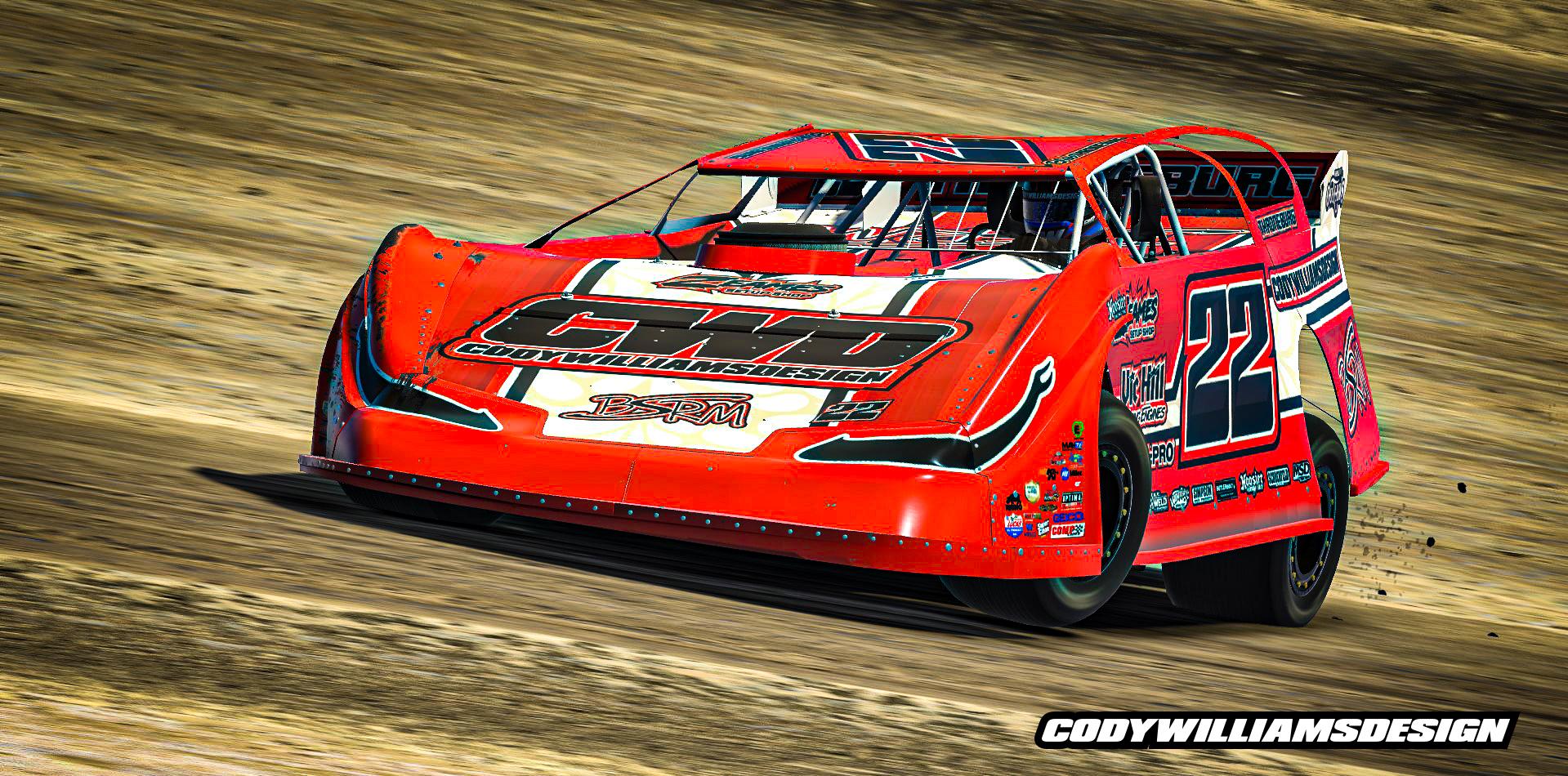 Blake Throneburg Dirt Late Model! by Cody G Williams - Trading Paints