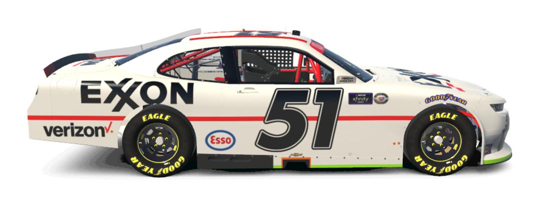 Parker - Xfinity Camaro 2023 Exxon White 51 by Brian Bussard - Trading ...