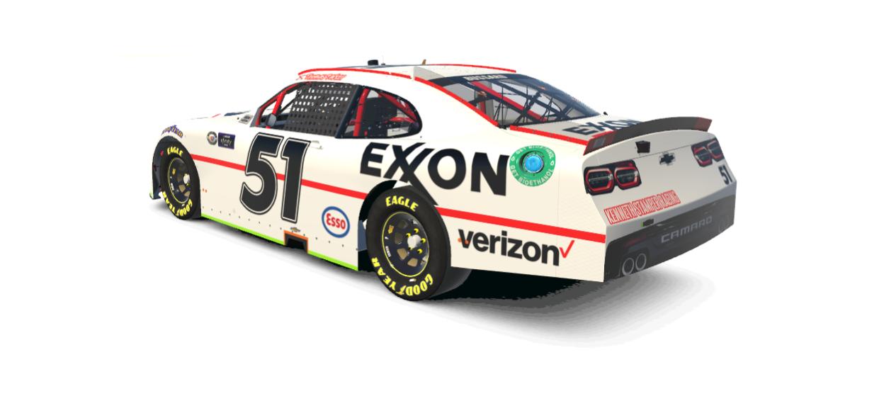 Parker - Xfinity Camaro 2023 Exxon White 51 by Brian Bussard - Trading ...