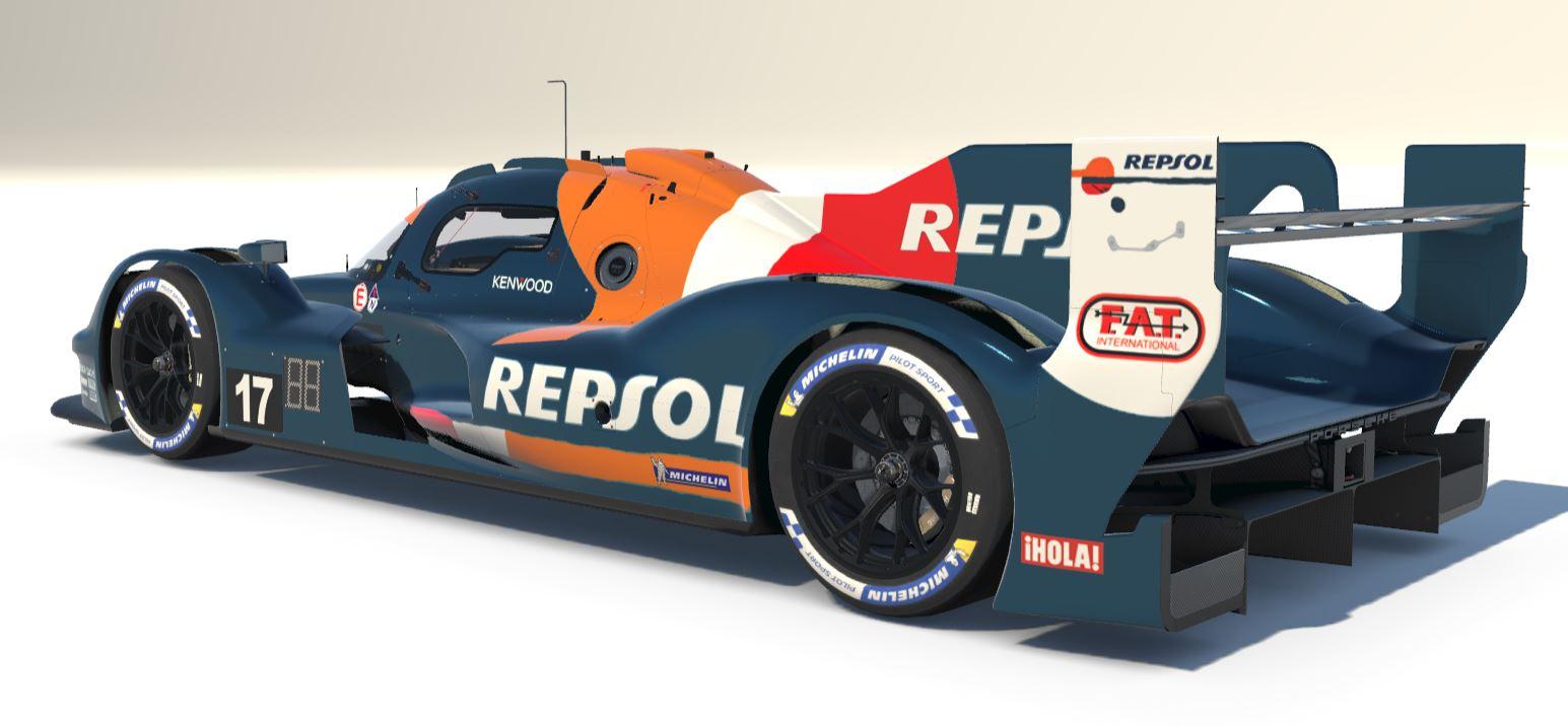 Retro Group C Brun Repsol Chrome 9b/20 by Michael Koroleff - Trading Paints