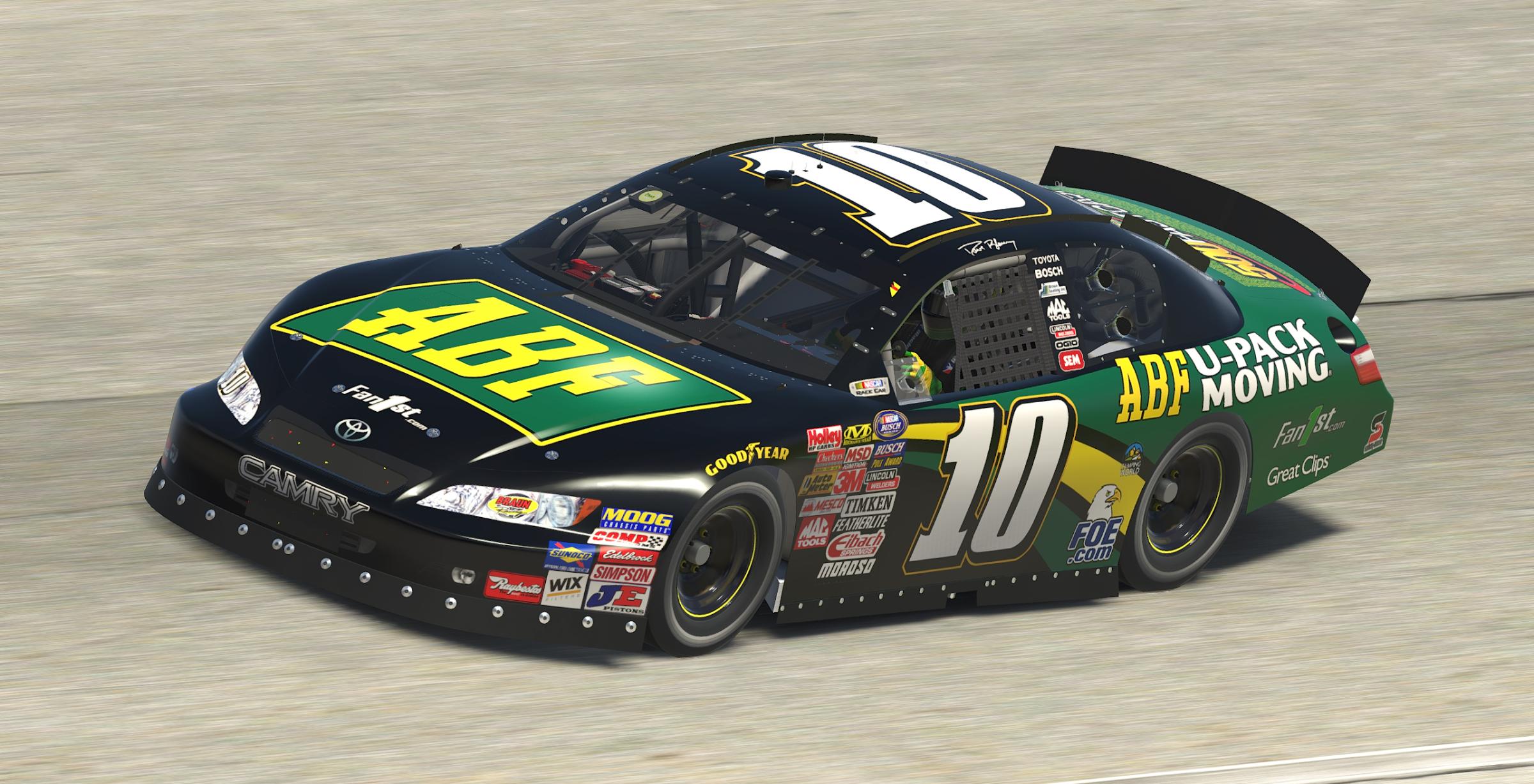 2007 Dave Blaney #10 ABF U-Pack Busch Series Chicagoland by Brendan ...