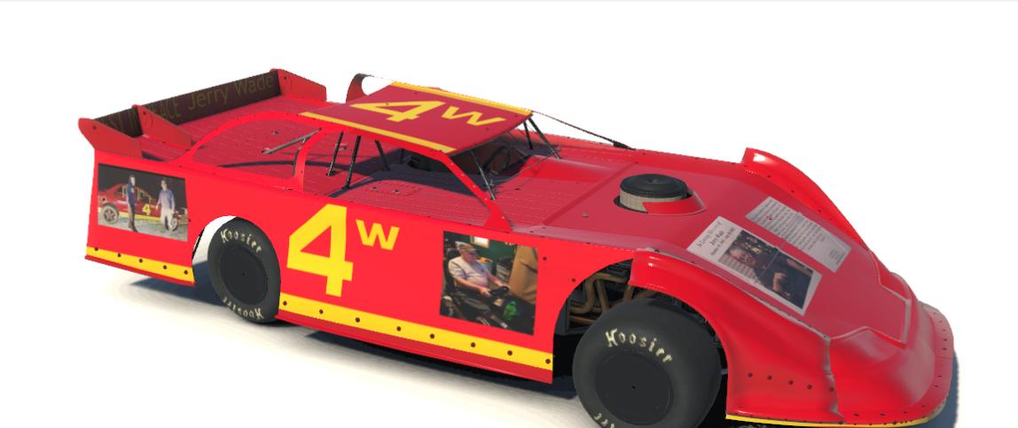 Dirt Late Model jerry wade 4w by Brandon S. - Trading Paints