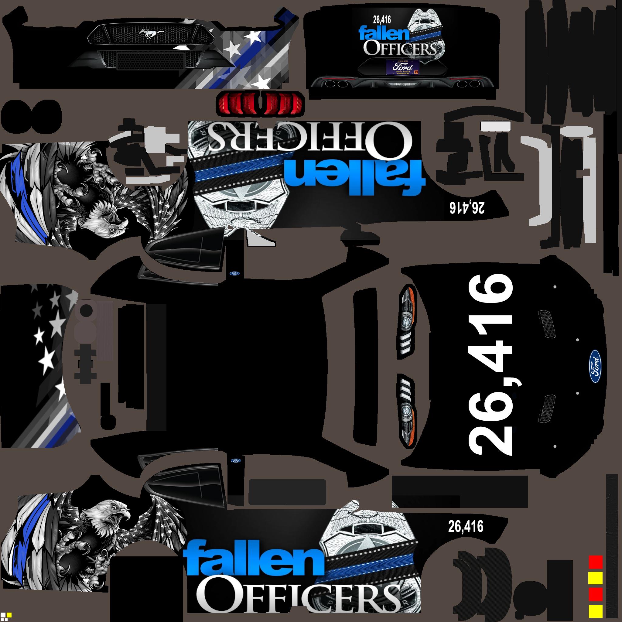 Fallen Officers by Clinton Ingle - Trading Paints