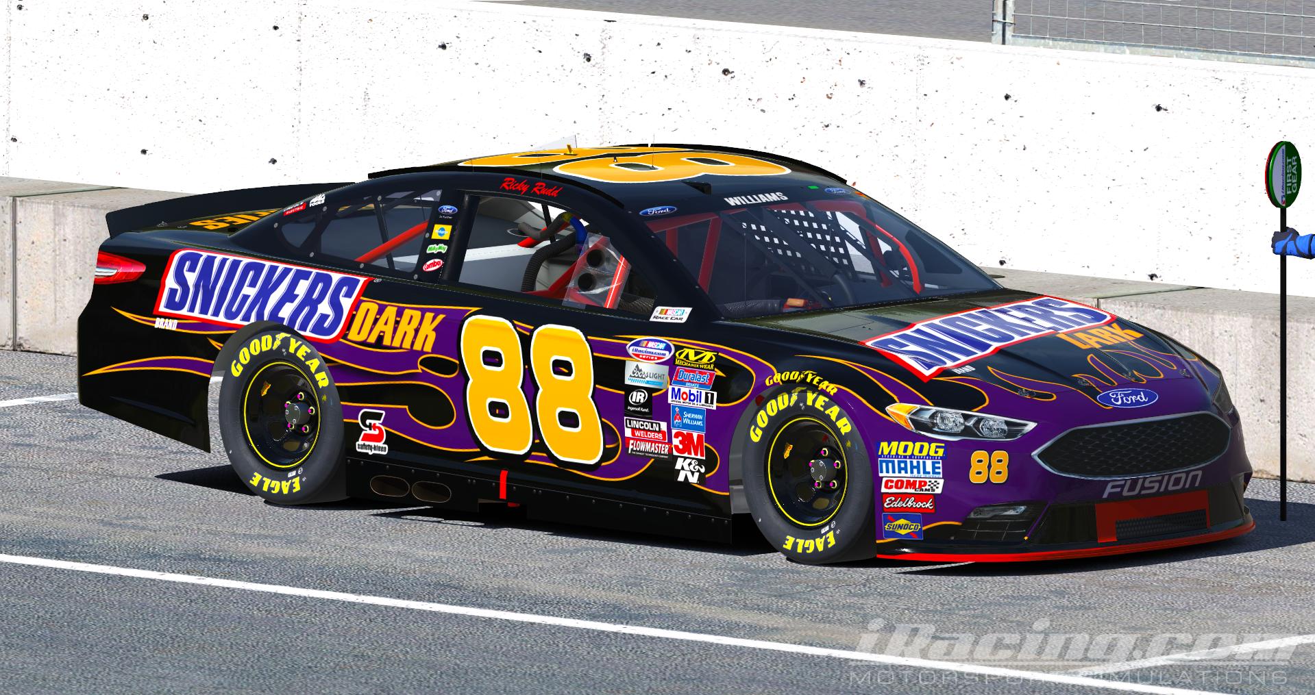 2007 Ricky Rudd Snickers Dark Ford Fusion by Ryan A Williams - Trading ...