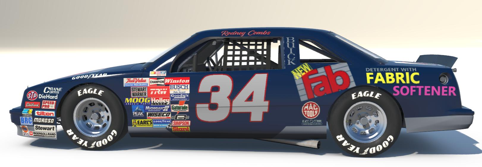 #34 Fab Laundry Detergent Buick by Keith Batson - Trading Paints