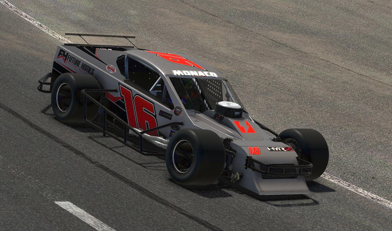 #16 Ron Silk Monaco Modified by David K. - Trading Paints