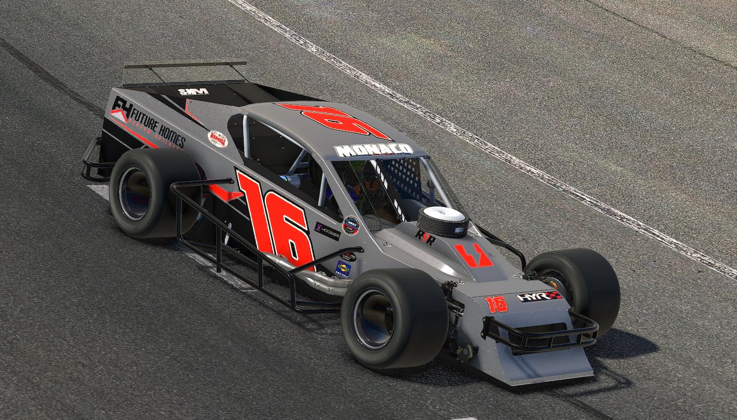 #16 Ron Silk Monaco Modified by David K. - Trading Paints