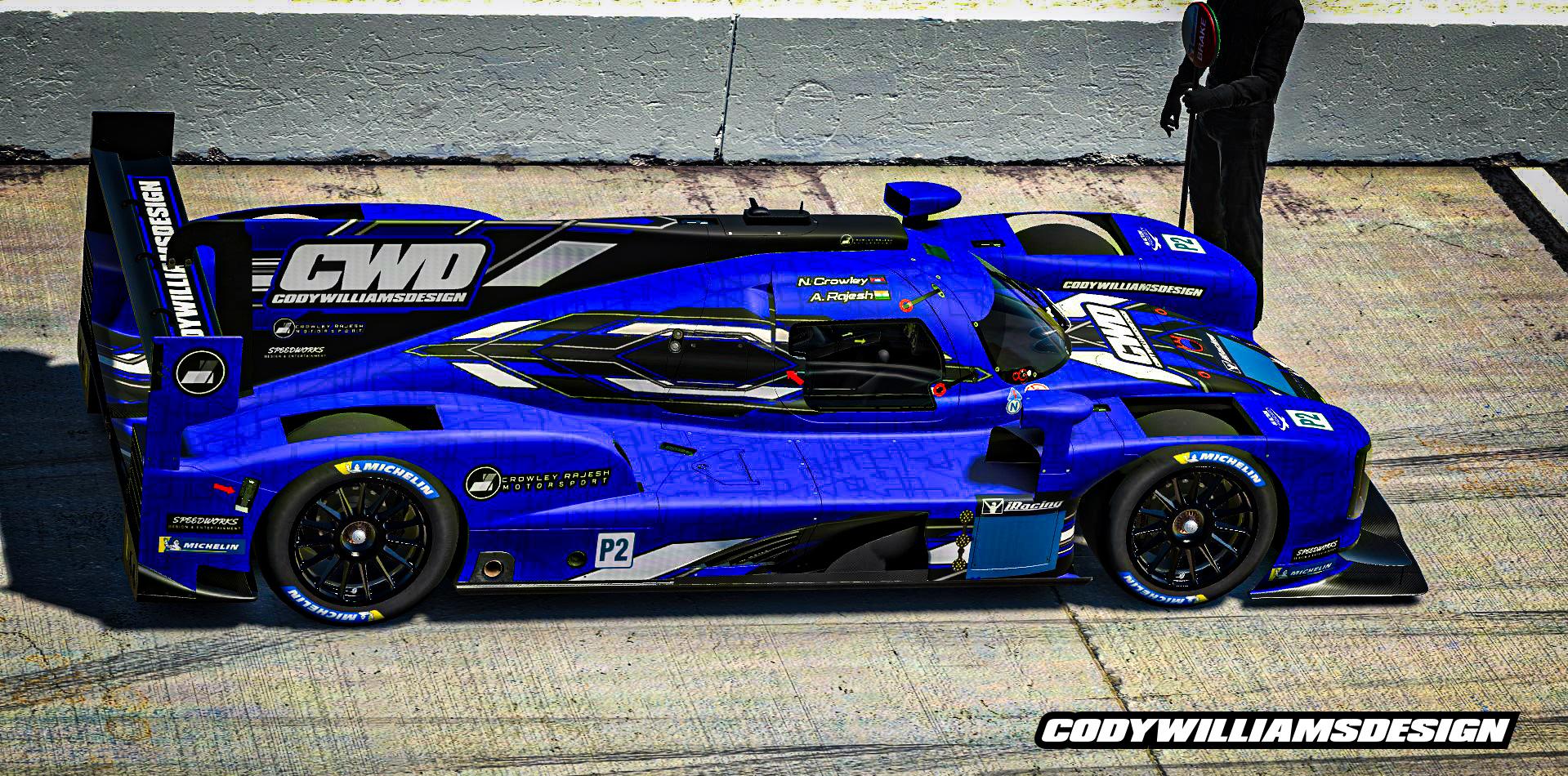 Nolan Crowley Dallara P217! by Cody G Williams - Trading Paints