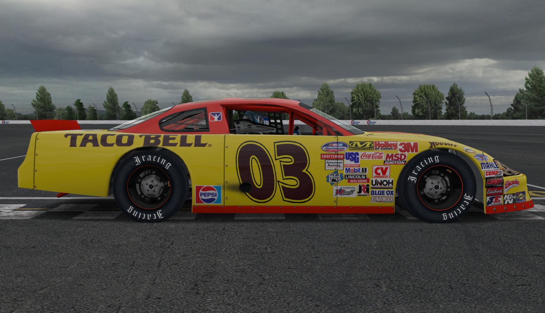 Taco Bell Throwback Chevrolet Monte Carlo SS Late Model by Jason M ...