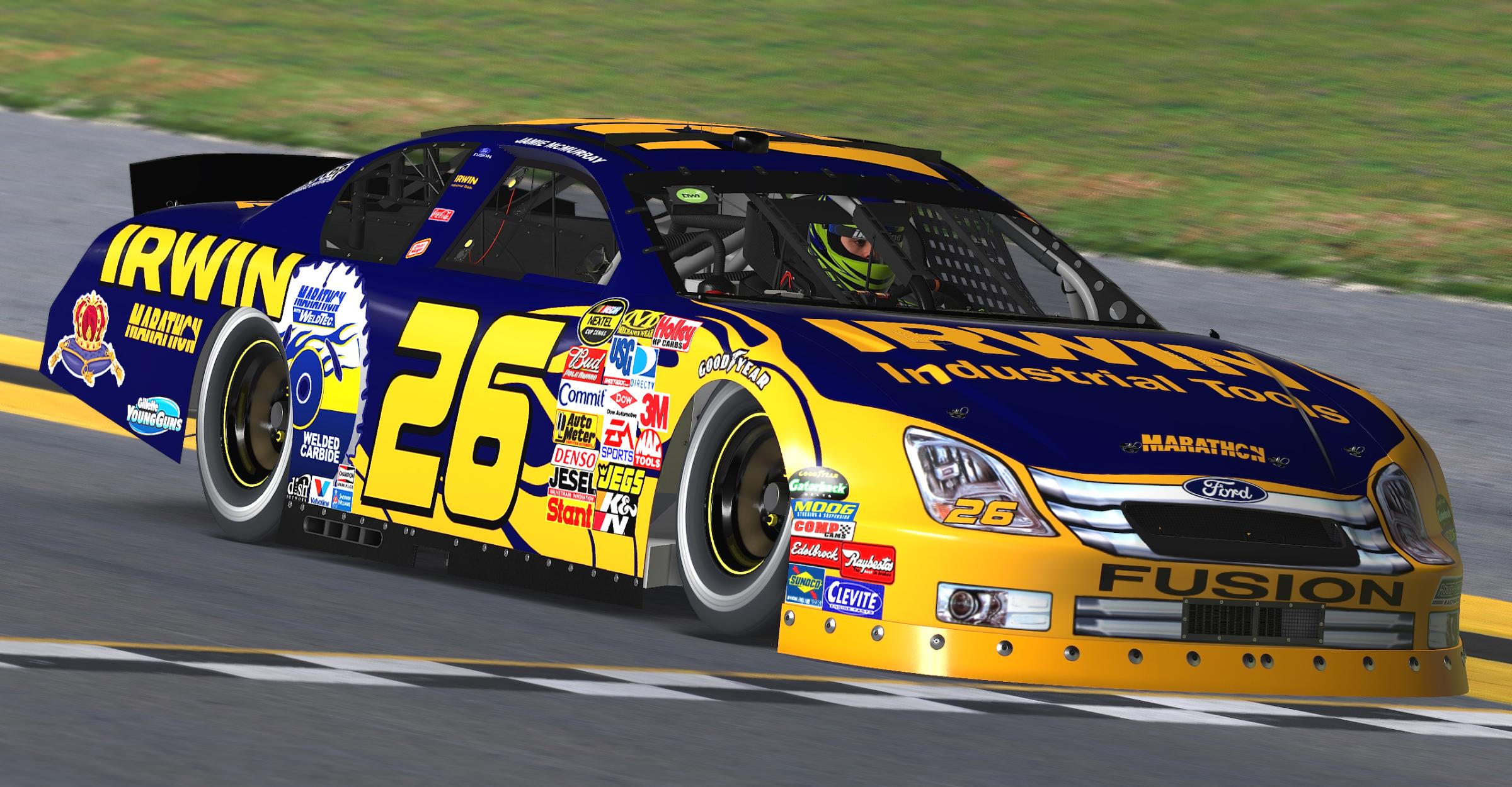 2007 #26 Irwin Tools/Marathon Ford - Jamie McMurray by JD Laird ...