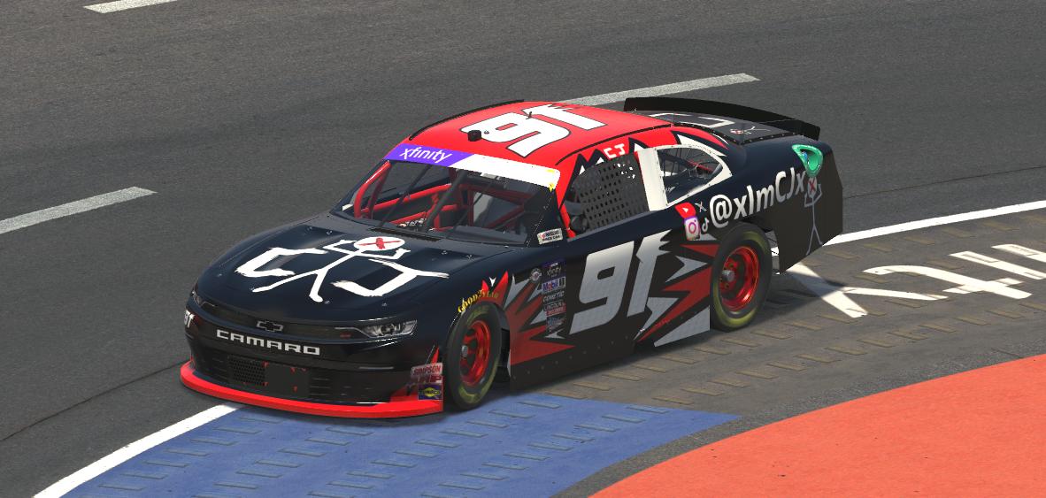 Xfinity Camaro 91 Scheme Black by Cooper Johnson - Trading Paints