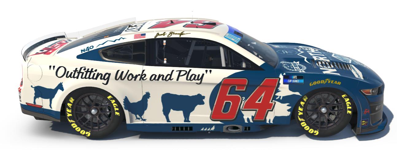 Jacob Shangle #64 2023 HTL LeMans by Jacob Shangle - Trading Paints
