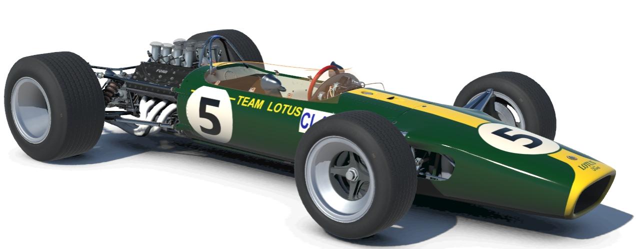 1967 team lotus lotus 49 - britain (clark) by Paul Arnall - Trading Paints