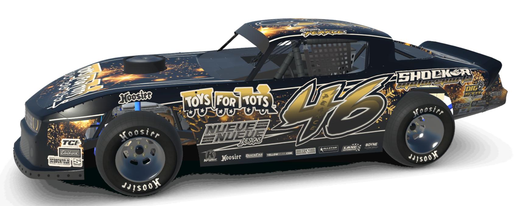 Wayne Pearce #46 ToysForTots Dirt Street Stock by Triston Sikes ...