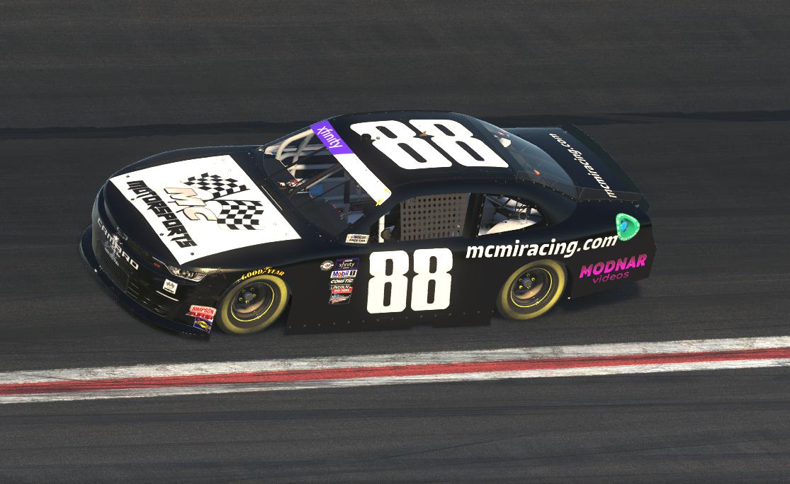 2024 MC Motorsports Xfinity #88 by Marty Cmejla - Trading Paints