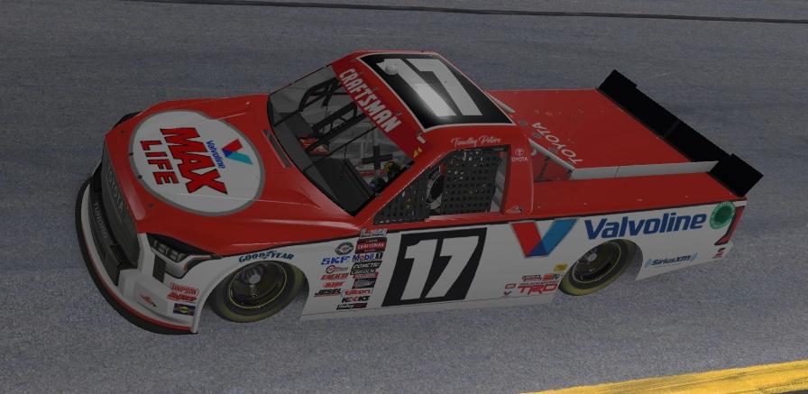 Timothy Peters # 17 Valvoline Red Horse Racing Toyota 2014 by Lane ...