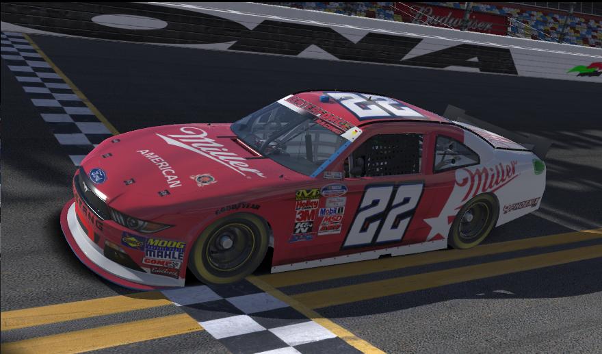 Bobby Allison Xfinity Throwback by Jonathan Hambrick - Trading Paints