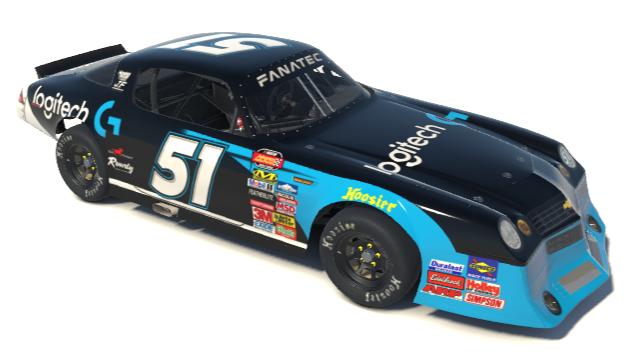 Kyle Busch Motorsports Logitech Chevy 51 by Joseph Segalla - Trading Paints