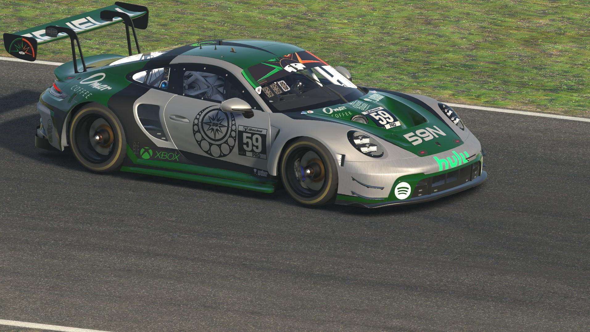 59North SS Amazon 911 GT3 by Connor Ohidy - Trading Paints