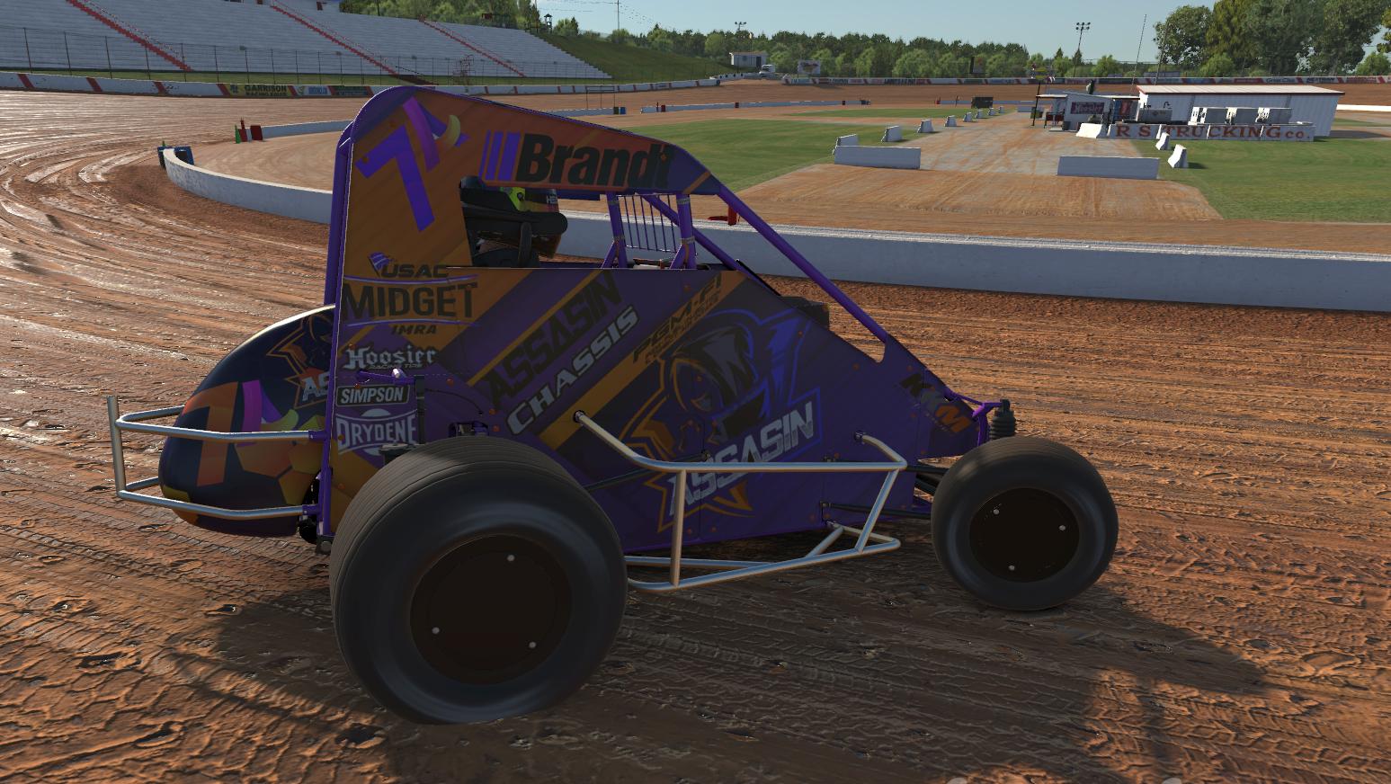 FINAL Midget Purple Assasin Chassis Brandt 7A by Austin M. - Trading Paints