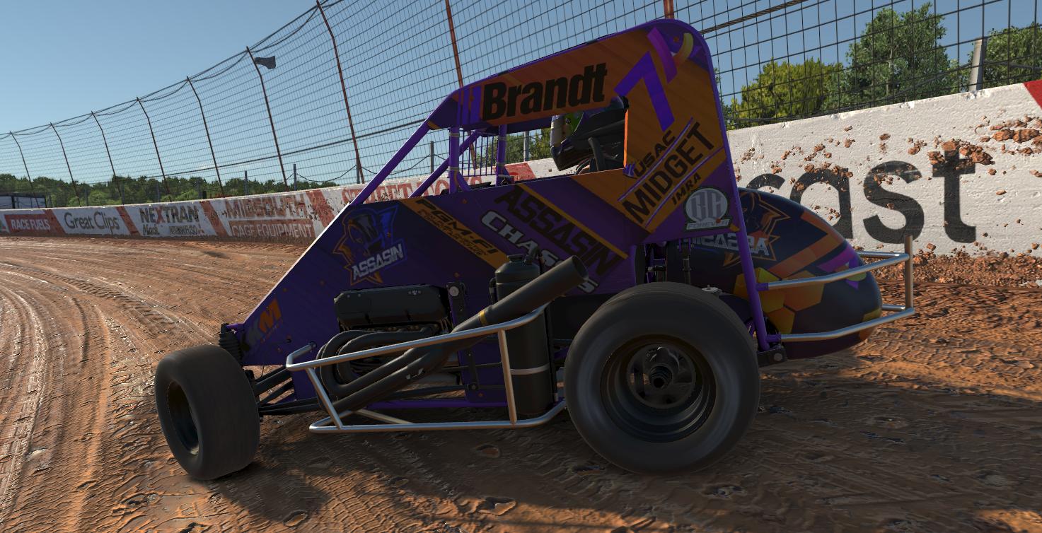 FINAL Midget Purple Assasin Chassis Brandt 7A by Austin M. - Trading Paints