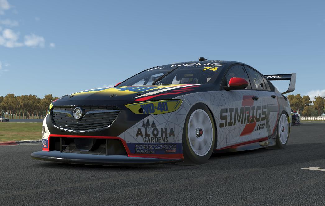 #74 2024 SIMRIGS Infinity Motorsport ZB by Hamish Munro - Trading Paints