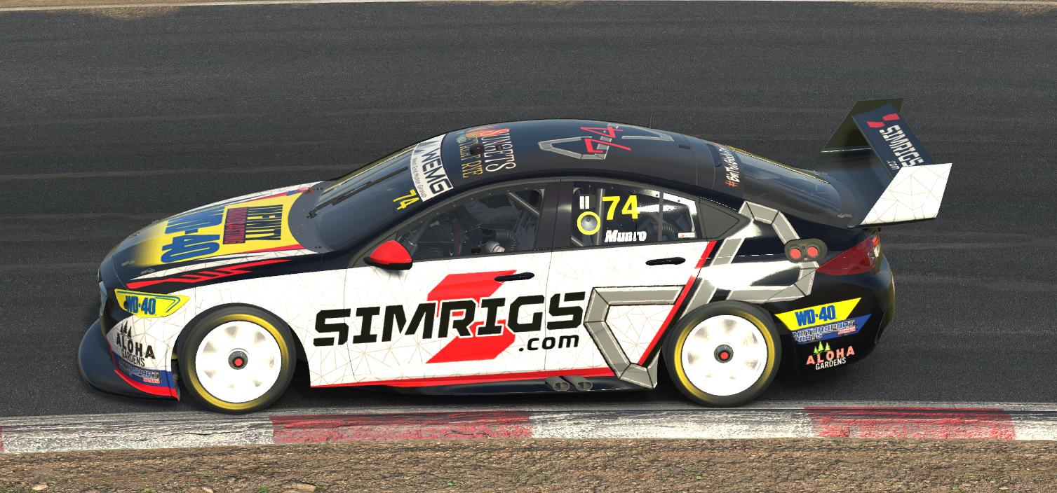 #74 2024 East Coast Infinity Motorsport ZB by Hamish Munro - Trading Paints